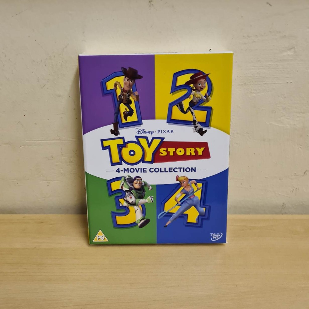 Pre-owned 4 DVD Disney pixar Toy Story 4 movie collection dvd. - Own4Less
